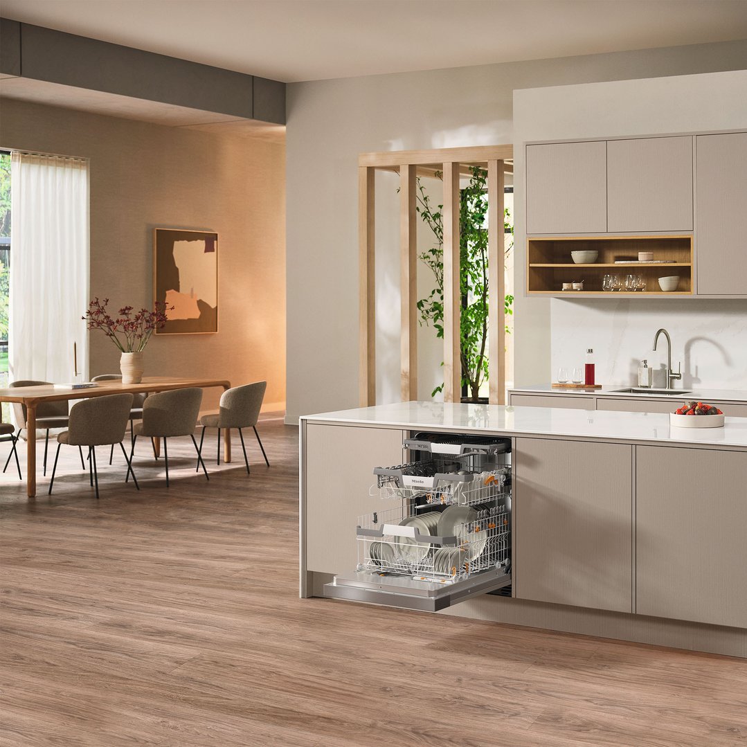Miele 60cm Semi-Integrated Dishwasher with AutoOpen Drying and ...