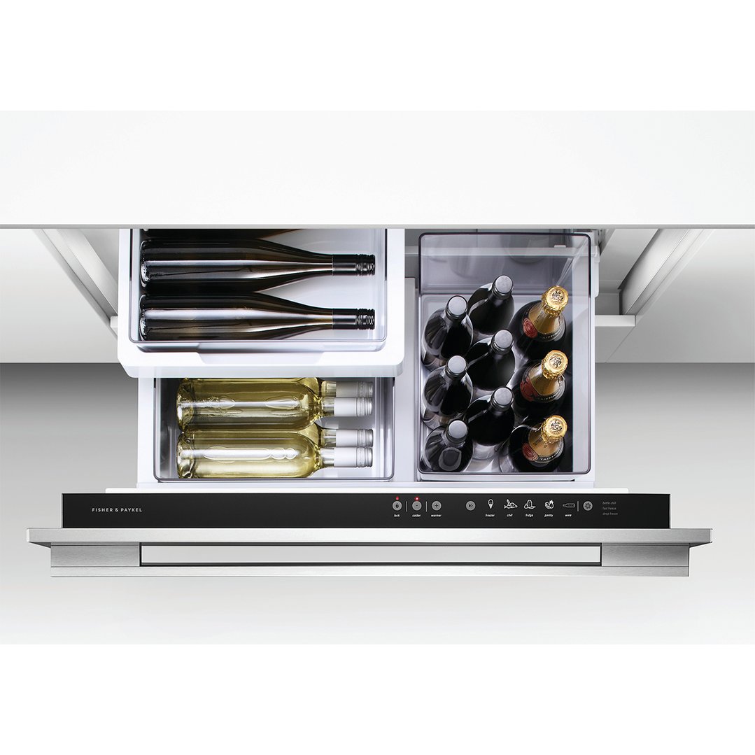 Fisher & Paykel 90cm Series 9 Integrated CoolDrawer™ Multi-temperature ...