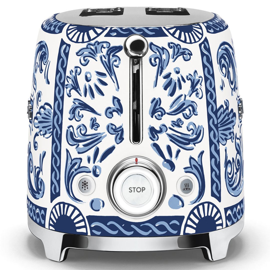 50's Style Dolce & Gabbana 2 Slice Toaster - Blue Mediterraneo ...