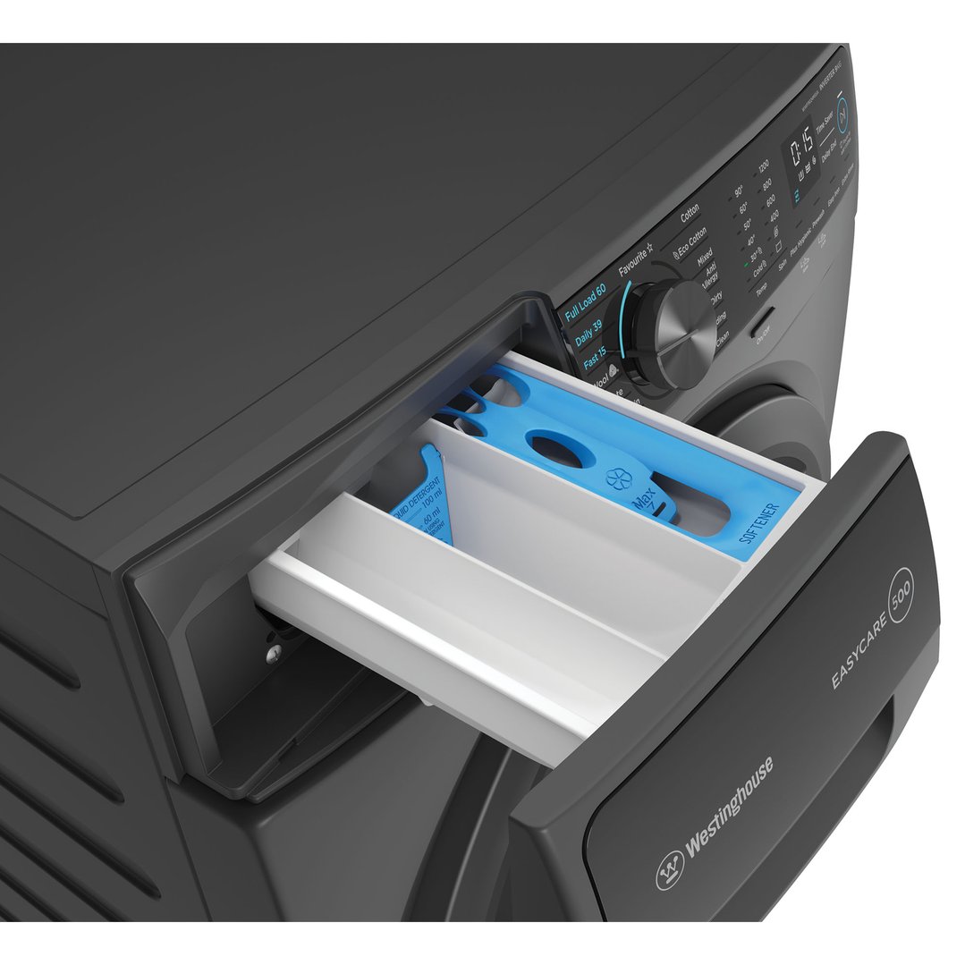 Westinghouse 9kg Dark Grey Front Load Washing Machine WWF9024M5SA ...