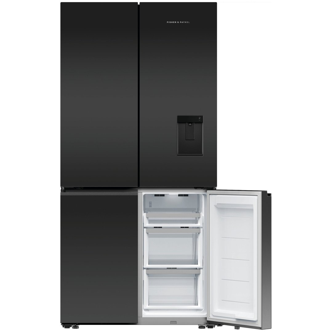 FISHER & PAYKEL 690L Series 7 Quad Door Refrigerator Freezer, Ice ...