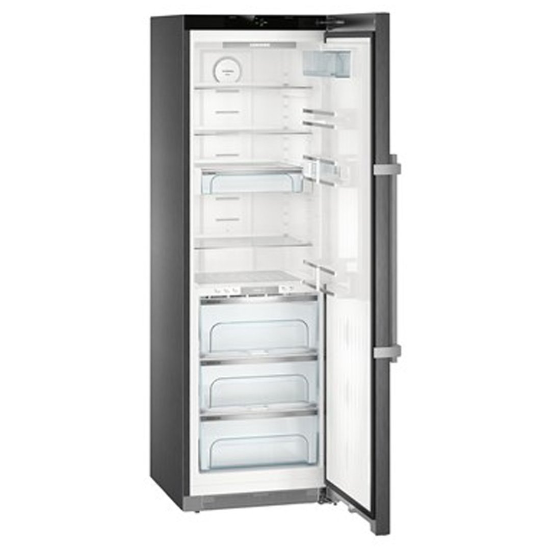 Liebherr Premium BioFresh Freestanding Refrigerator BlackSteel - Right ...