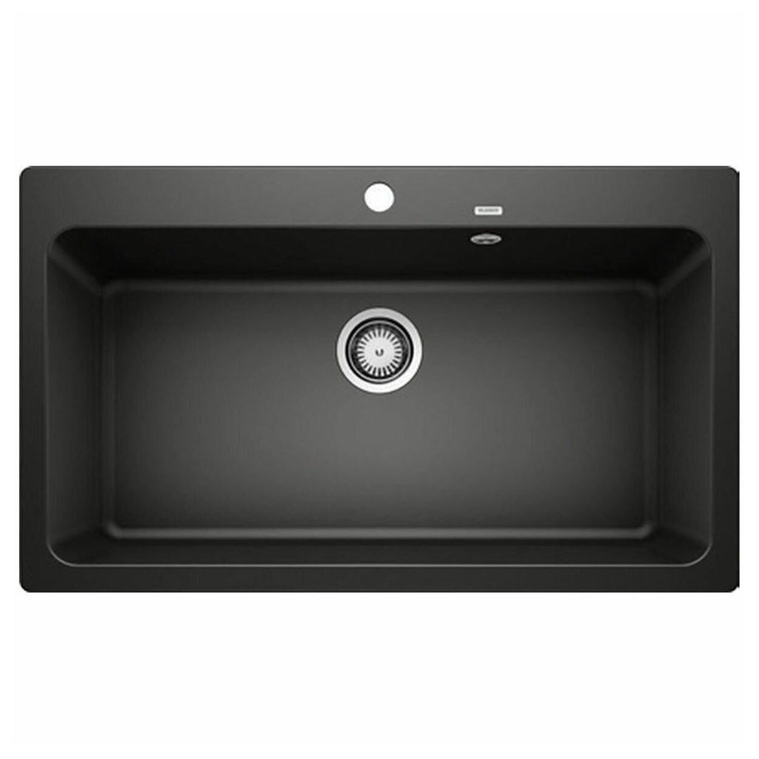 Blanco 69L SINGLE BLK BOWL SINK NAYAXL9BK5 - Signature Appliances