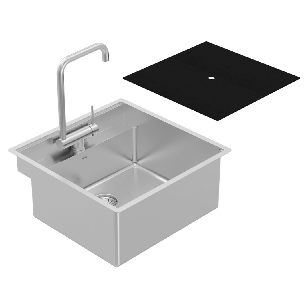 Alfresco Covered Sink & Foldable Kitchen Tap Pack FRAT500 - Signature ...