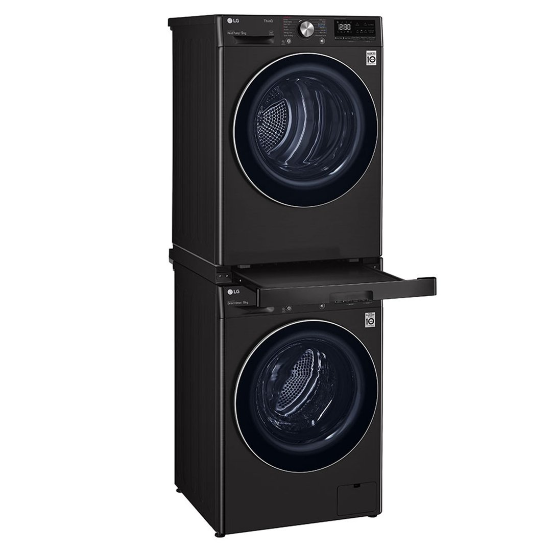 LG Black Washing Machine Stacking Kit STKIT-BK - Signature Appliances