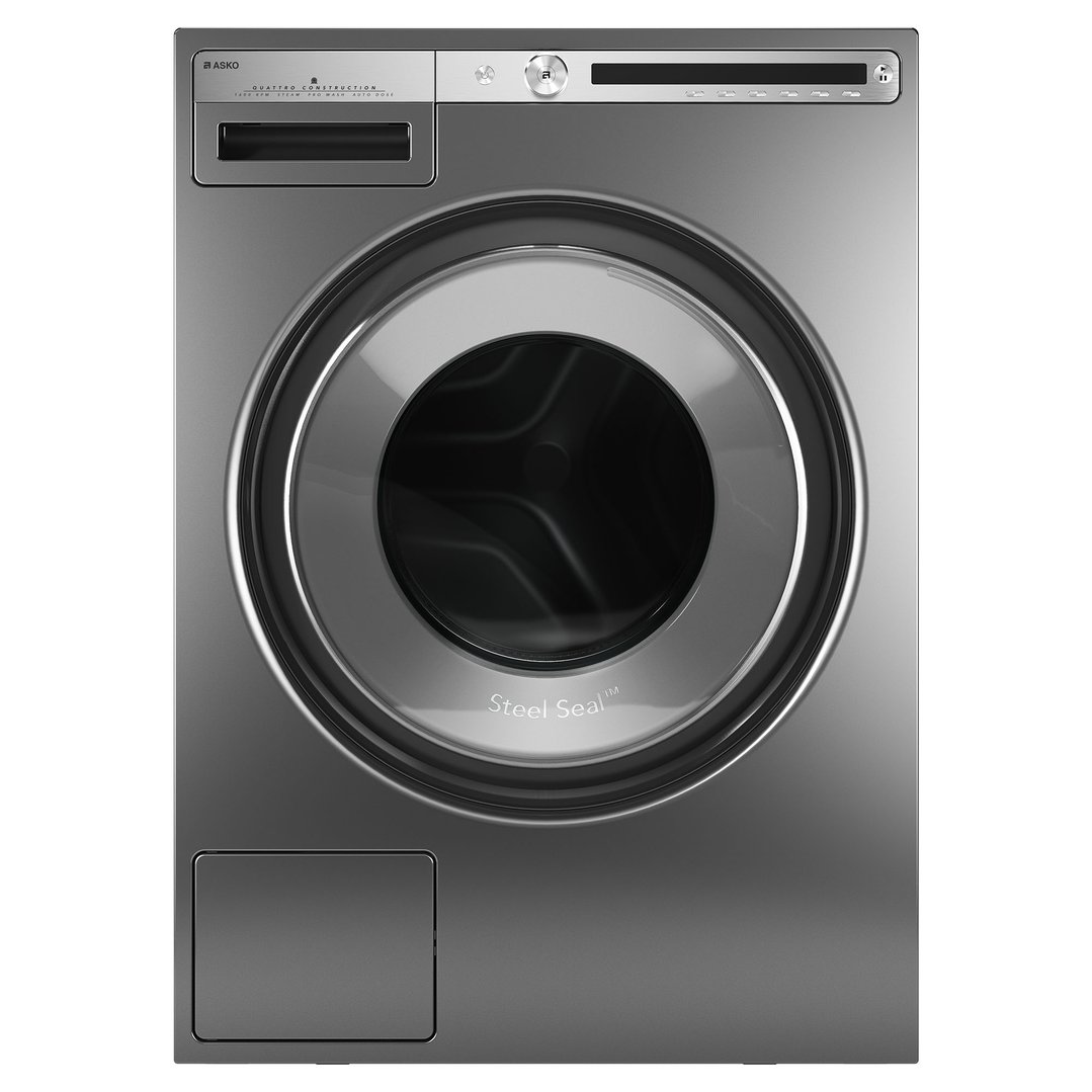 Asko 8kg Titanium ProWash Front Load Washing Machine W4086PT ...