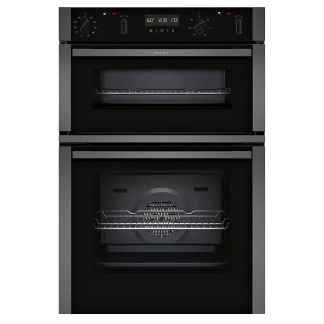 NEFF Built-in double oven Graphite-Grey U2ACH7CG0A - Signature Appliances