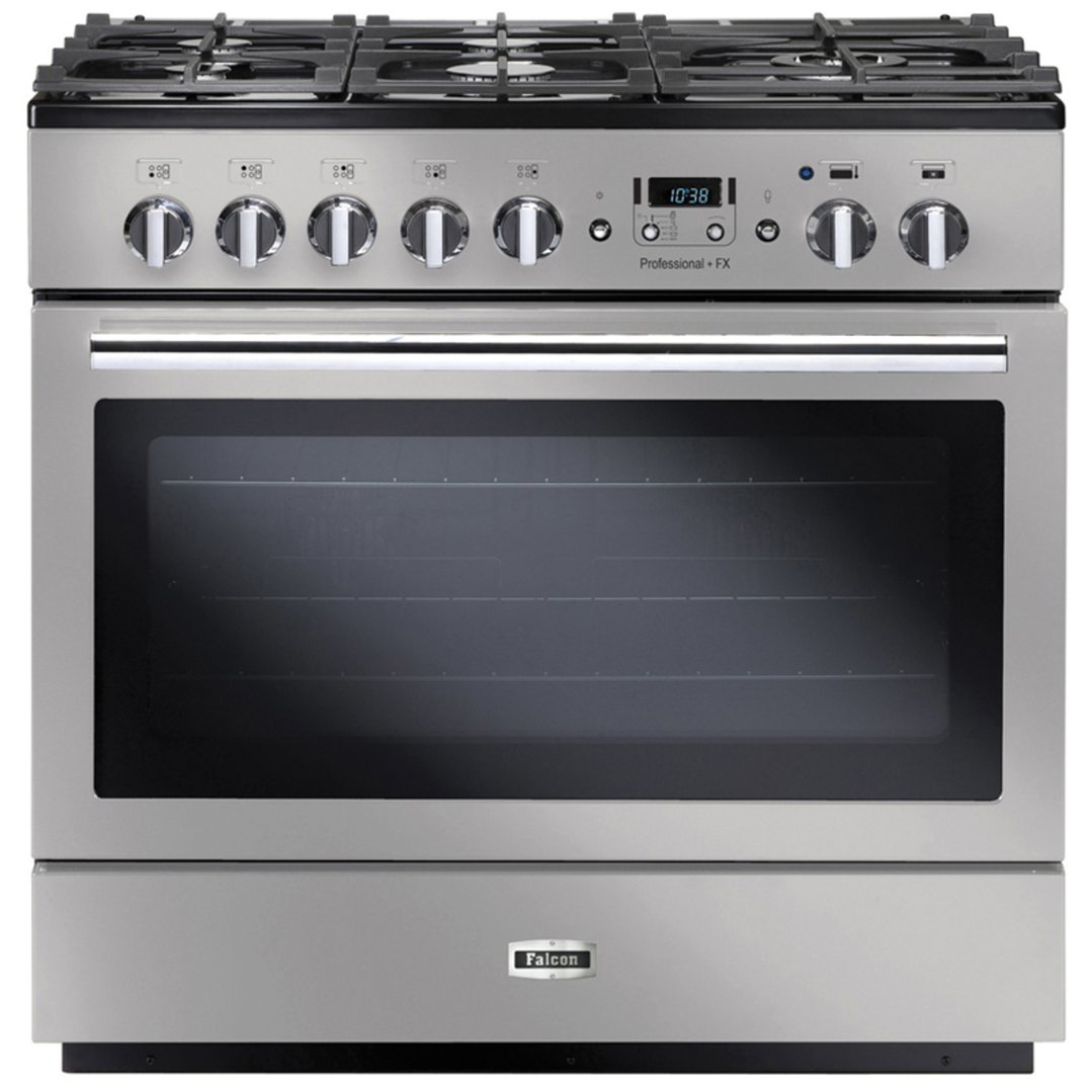 Falcon Professional+ FXP 90cm Pyrolitic Dual Fuel Upright ...