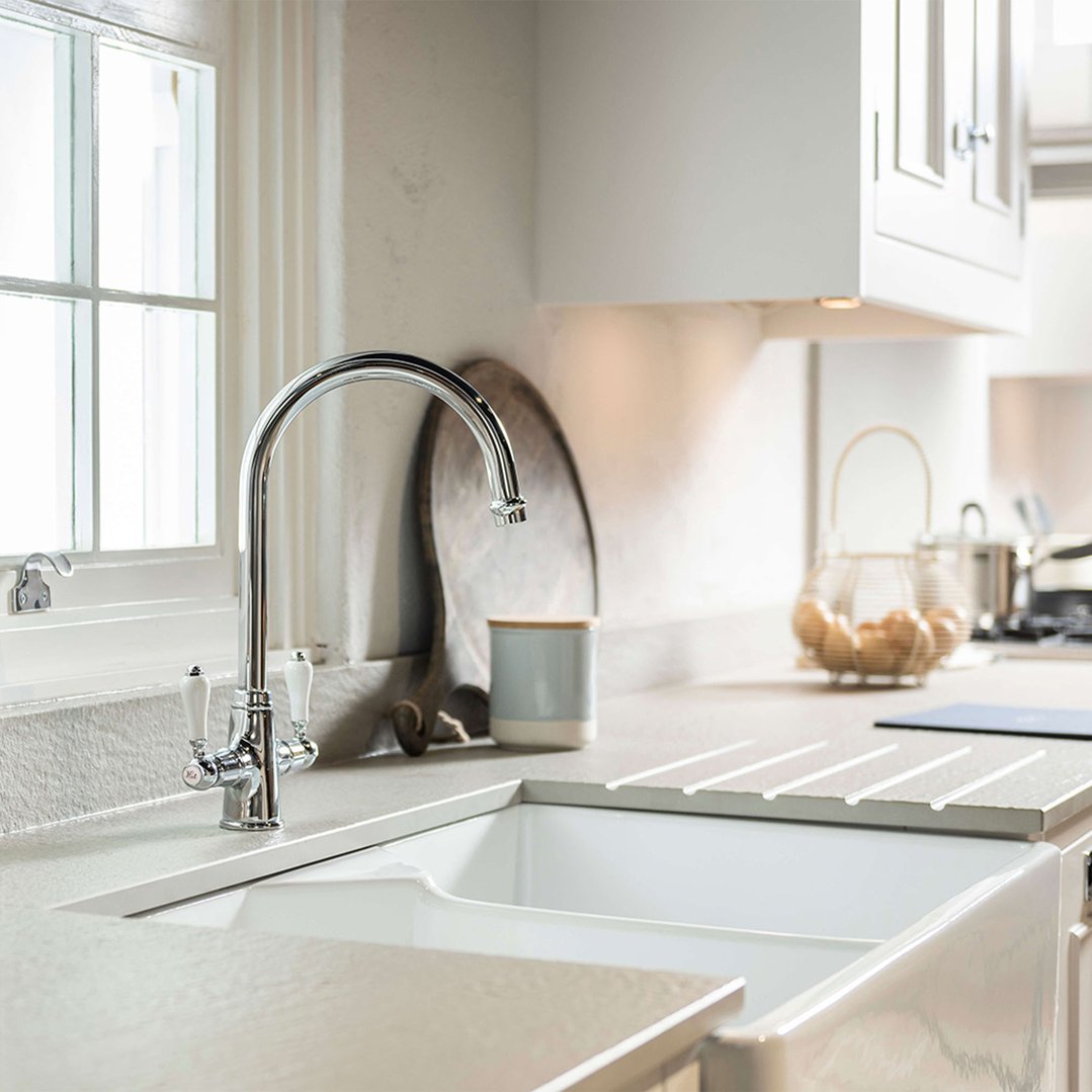 Turner Hastings Ludlow Double Mixer Tap - Chrome LU101DM-CH - Signature ...