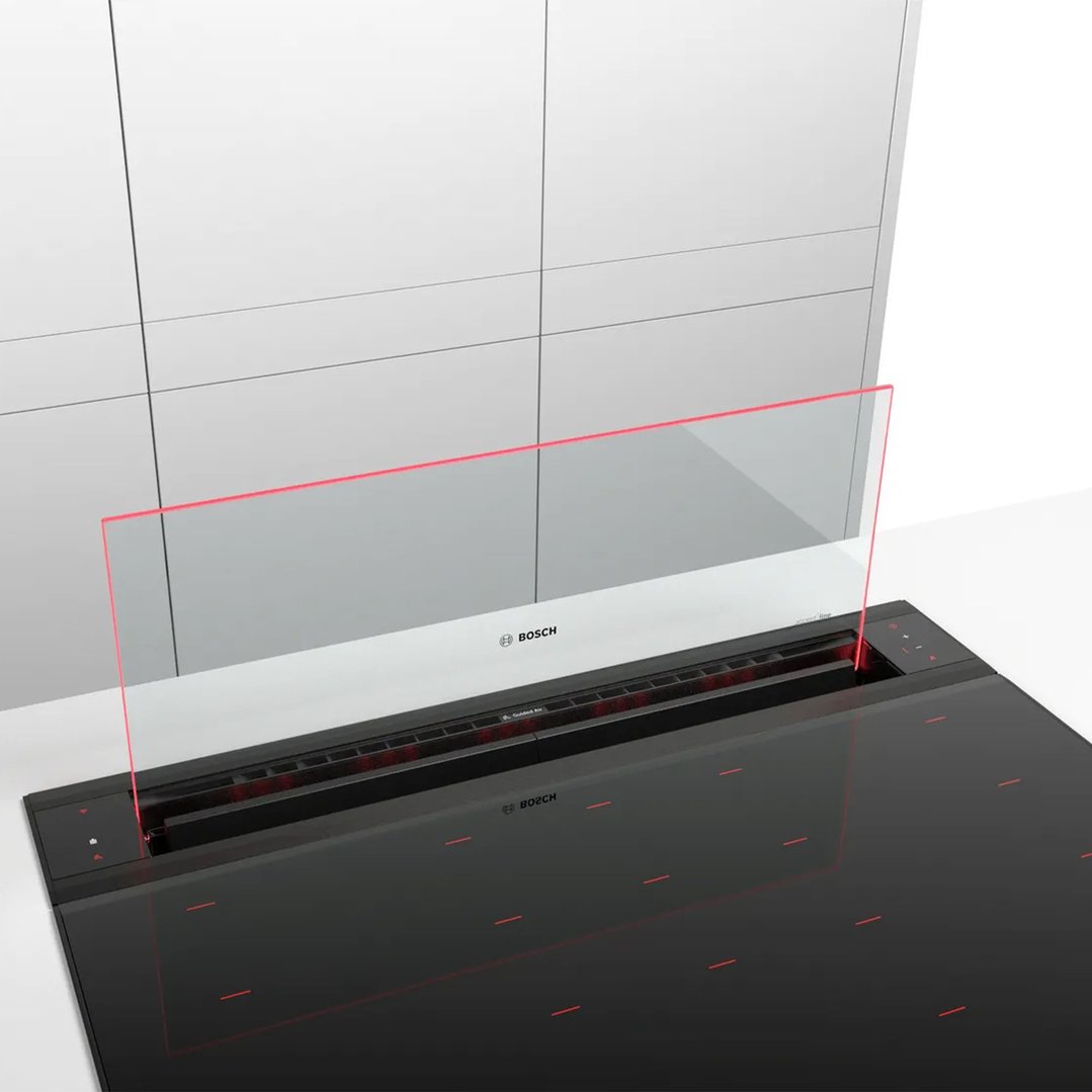 Bosch Series 8 Downdraft Ventilation 80 cm Clear Glass DDW88MM66 ...