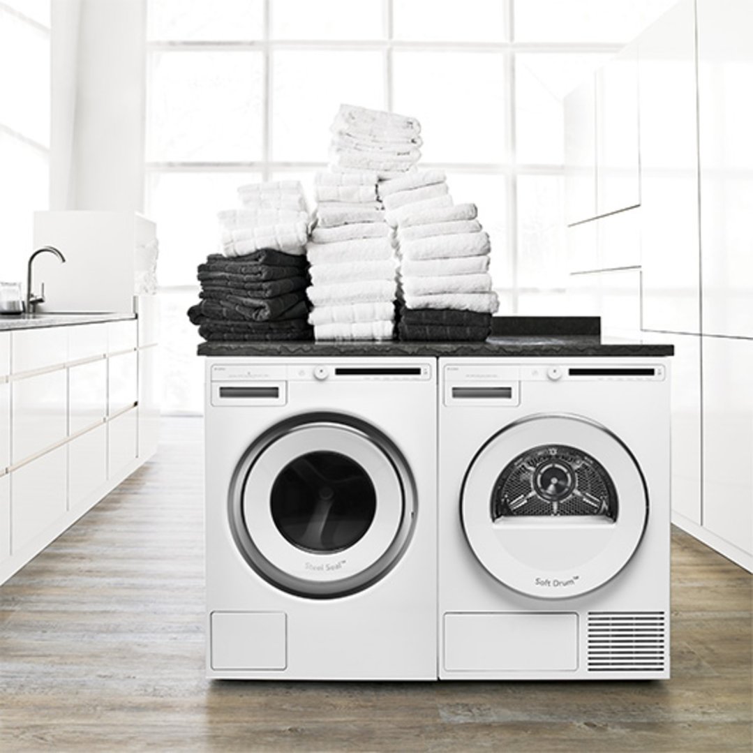 Asko 8kg Front Load Washer W4086PW - Signature Appliances