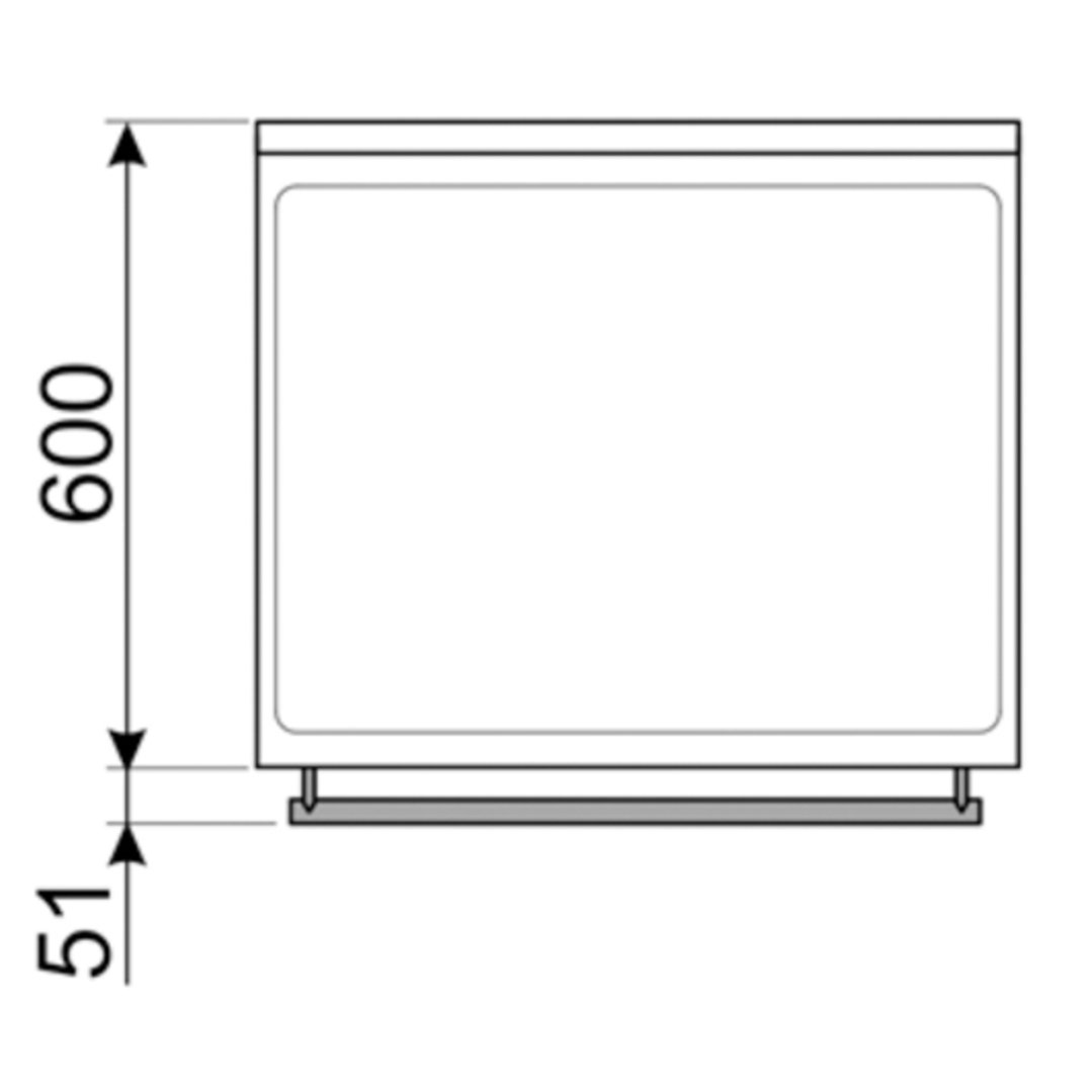 70cm Freestanding Cooker. CS7GMXA - Signature Appliances