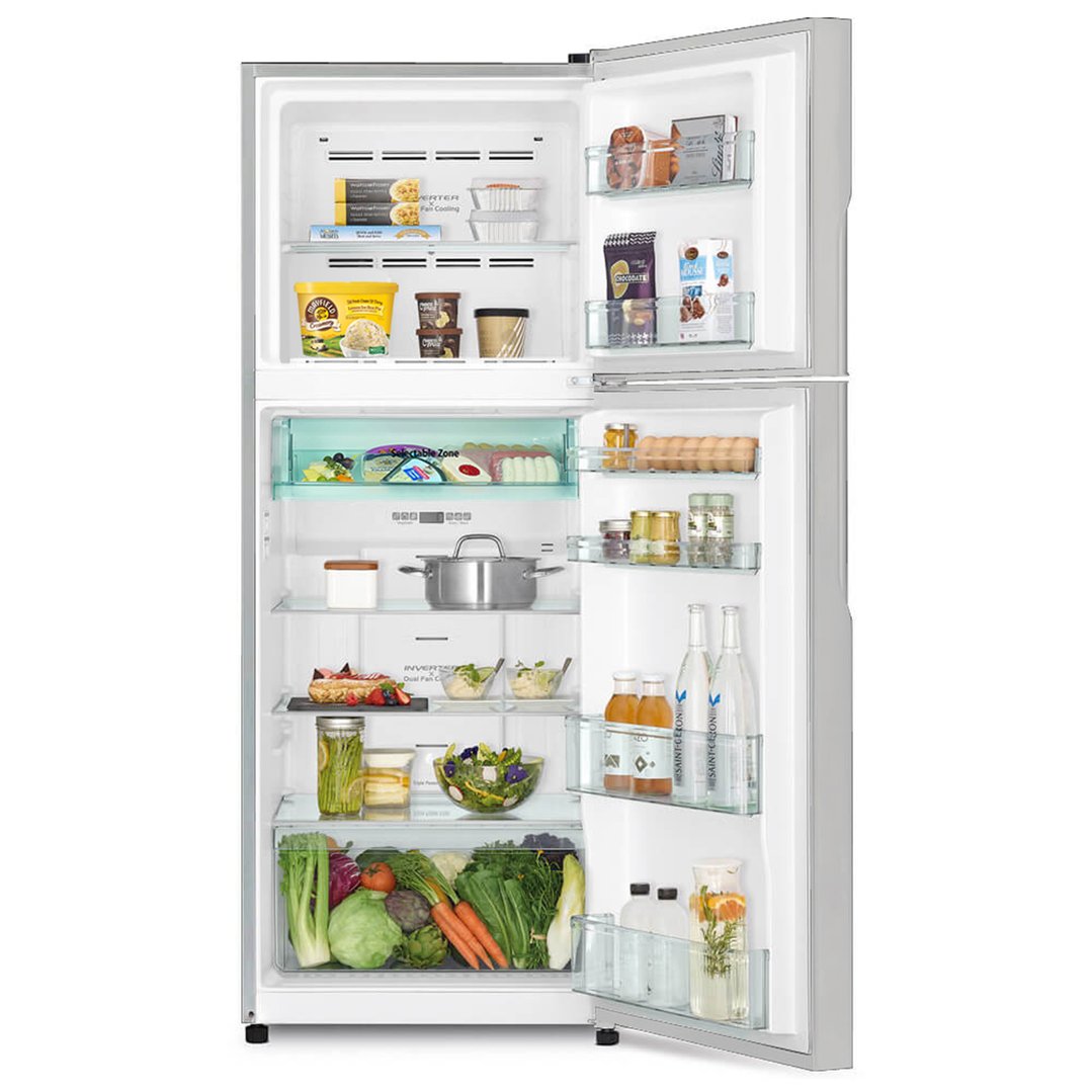 403L Top Mount Inverter Fridge - Platinum Silver RVX445PT9PSV ...