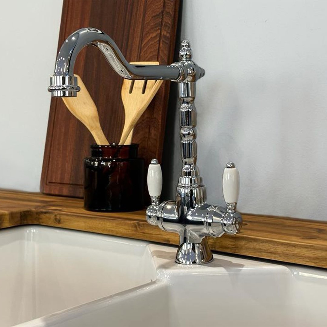TURNER HASTINGS Providence Double Mixer Tap - Chrome PR401DM-CH ...