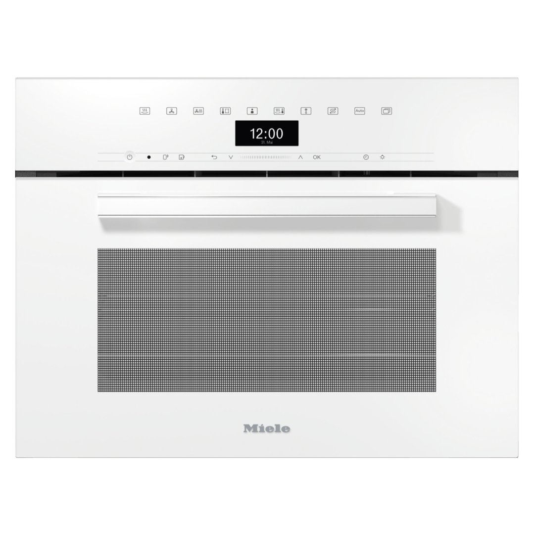 Miele DGC Pro steam combi oven with Hydroclean - Brilliant White ...