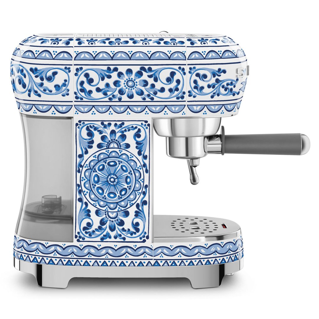 50's Style Dolce & Gabbana Espresso Coffee Machine - Blue Mediterraneo ...