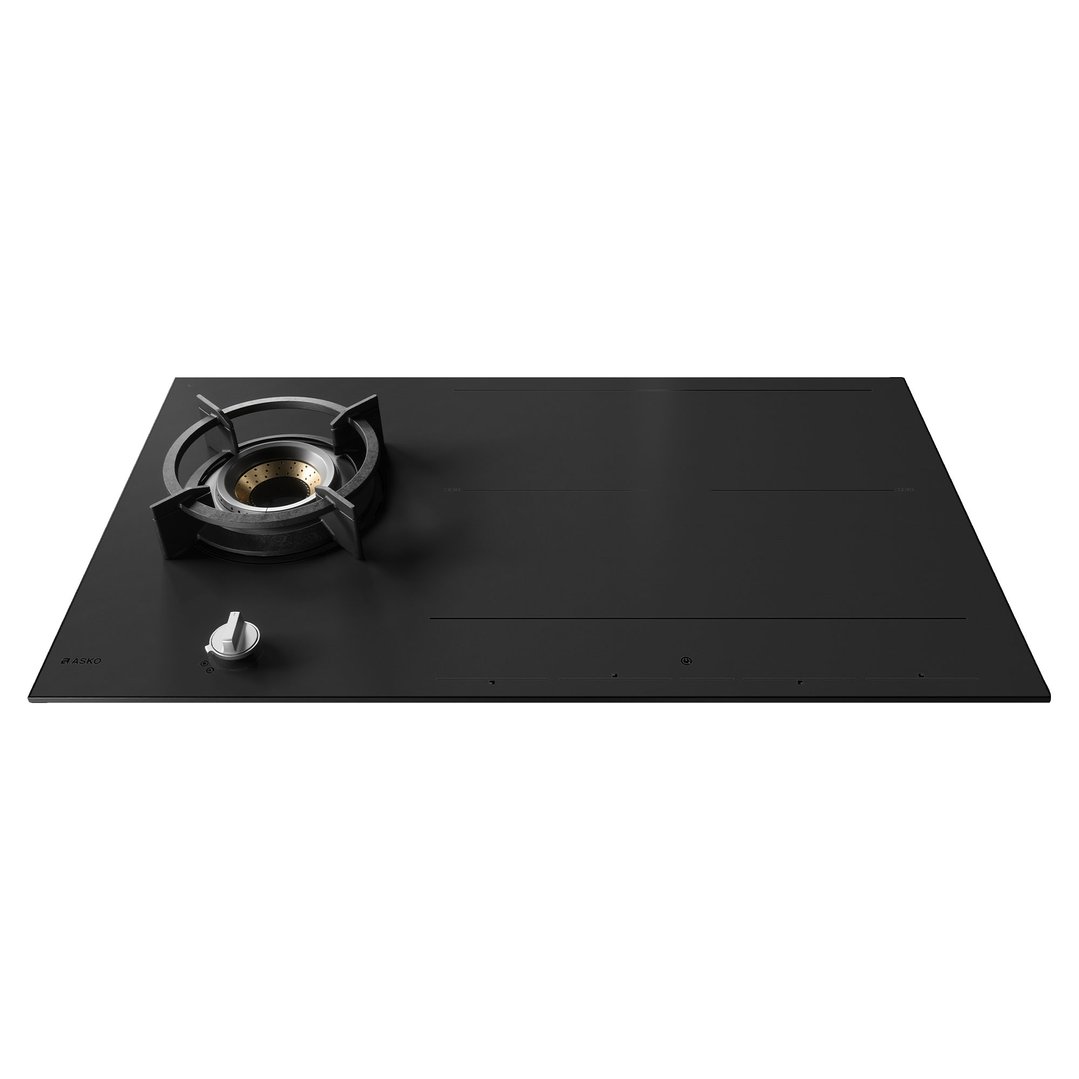 Asko 90cm Duo Fusion Combined Gas & Induction Cooktop - Matte Black ...