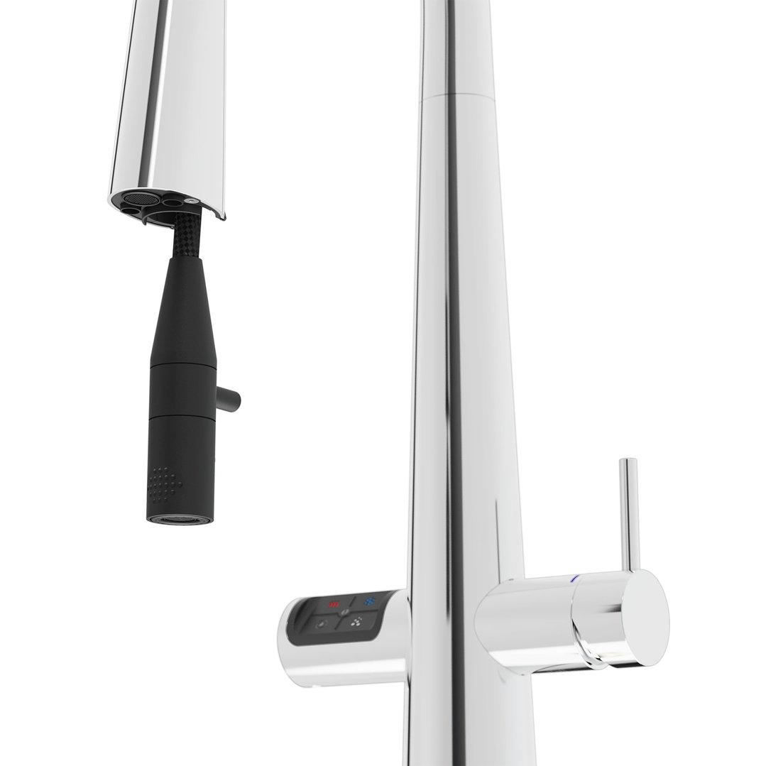 HydroTap G5 BCSHA Celsius Plus All-In-One Pull-Out Brushed Chrome ...