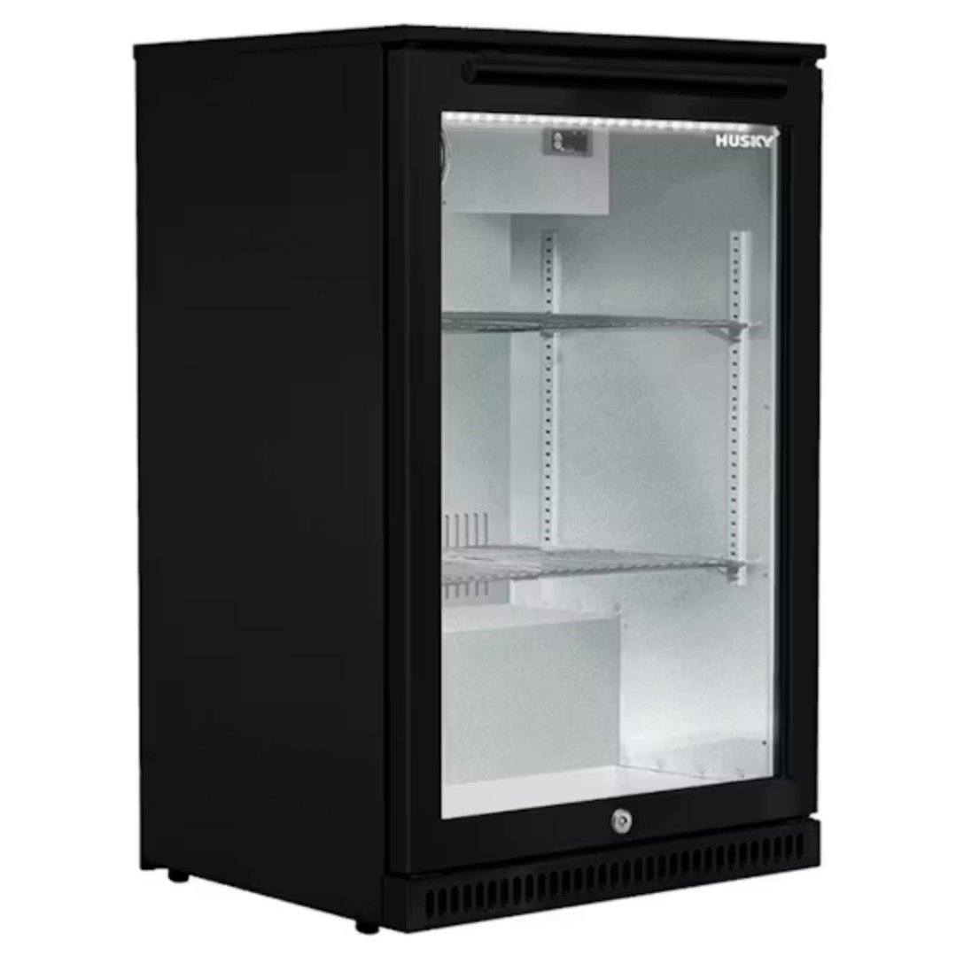 Husky 118L Single Door Alfresco Drinks Chiller - Black ALFC1840EL ...