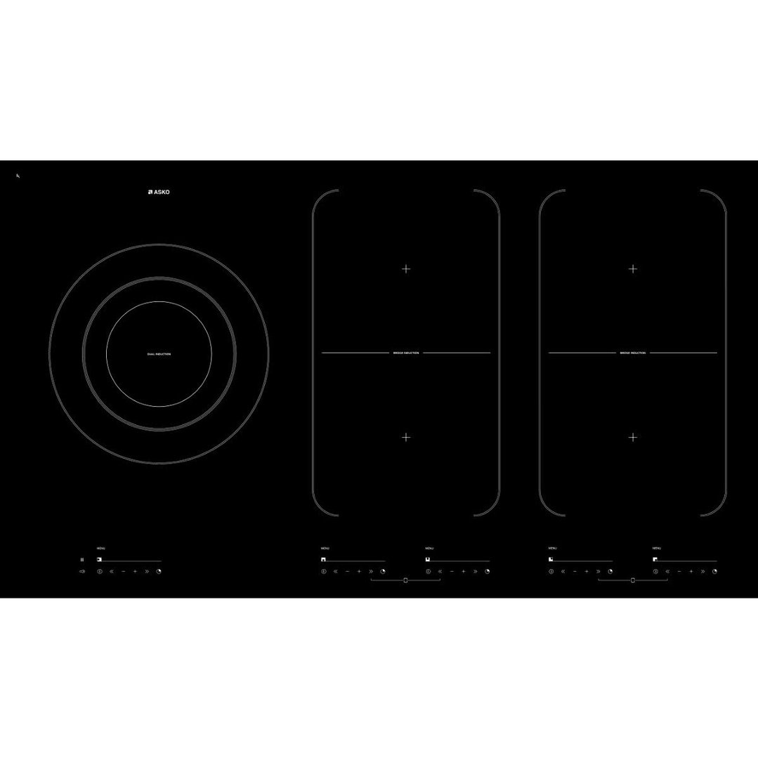 Asko 90cm Bridge Induction Cooktop HI1975G - Signature Appliances