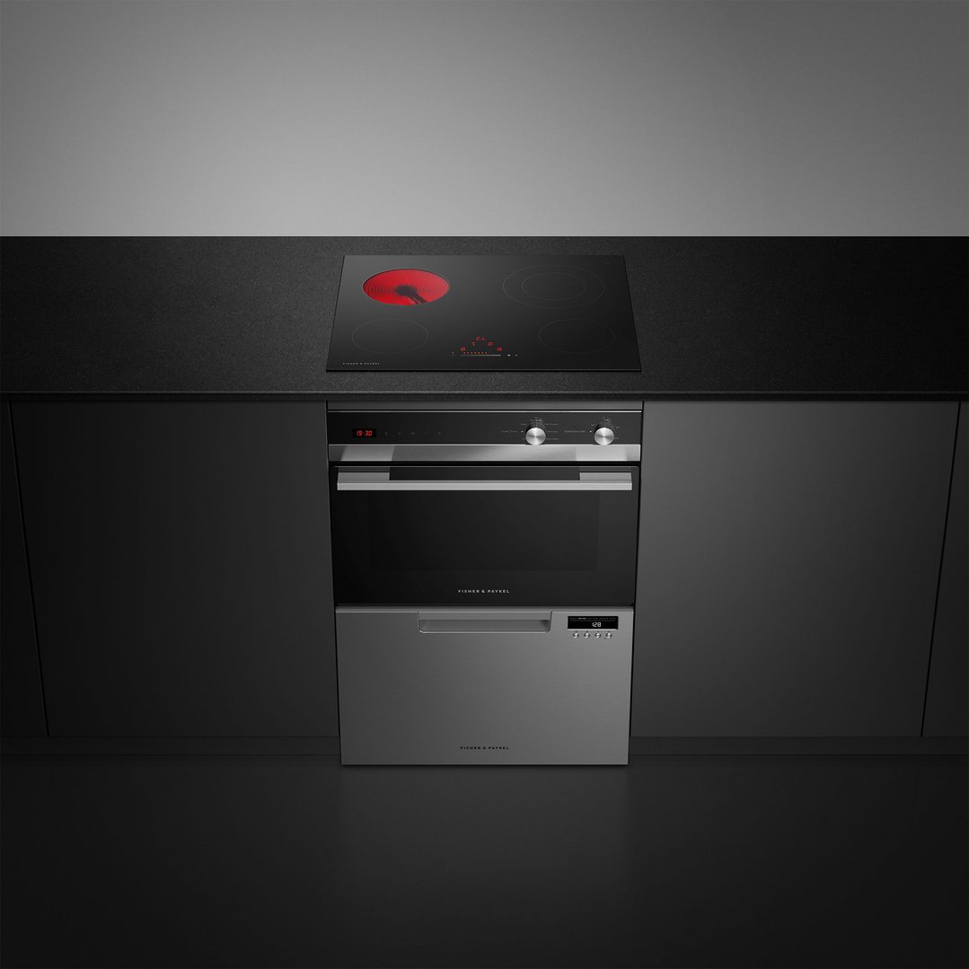 Fisher & Paykel 60cm Series 5 4 Element Electric Cooktop CE604DTB1 ...