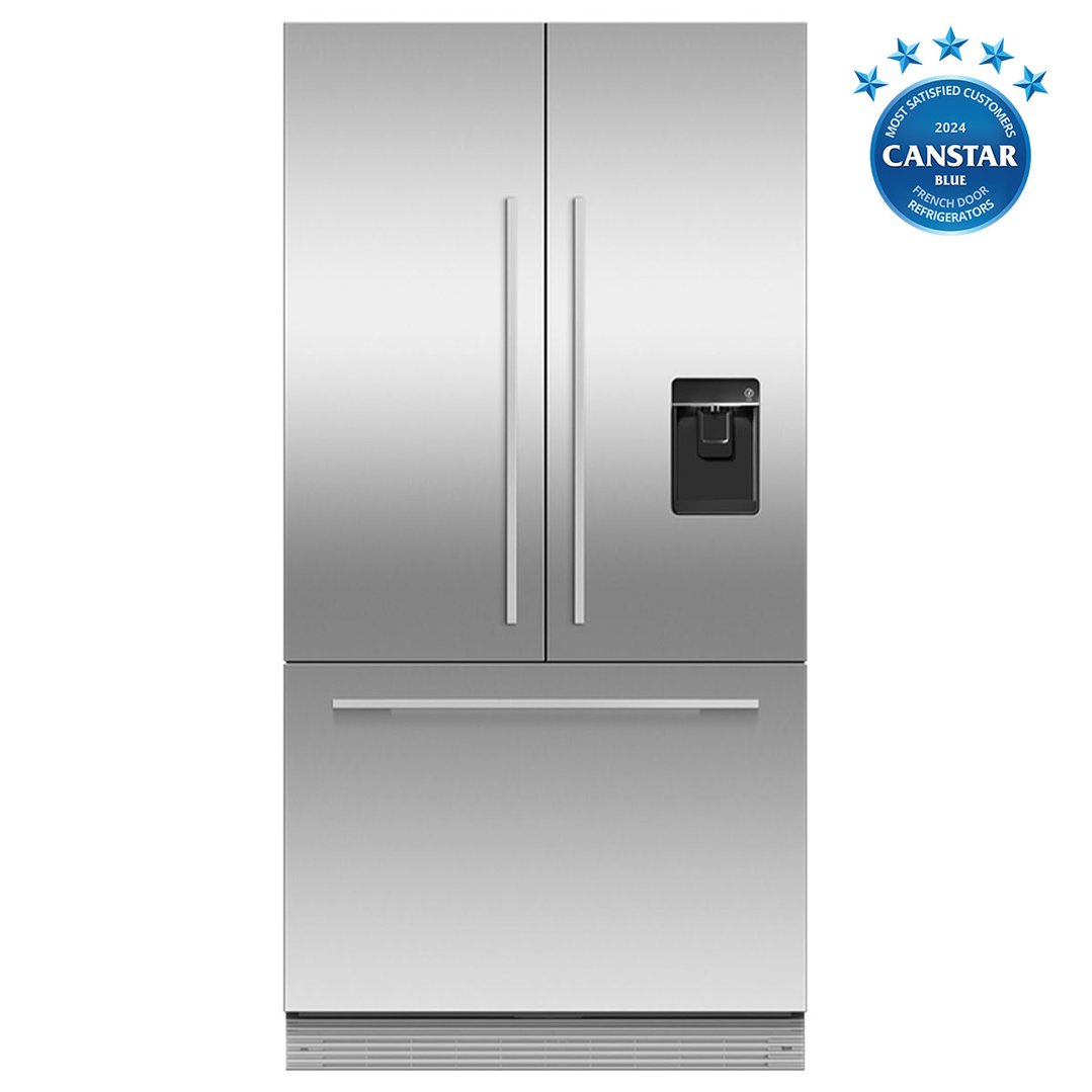 Fisher & Paykel 90cm Series 7 Integrated French Door Refrigerator ...
