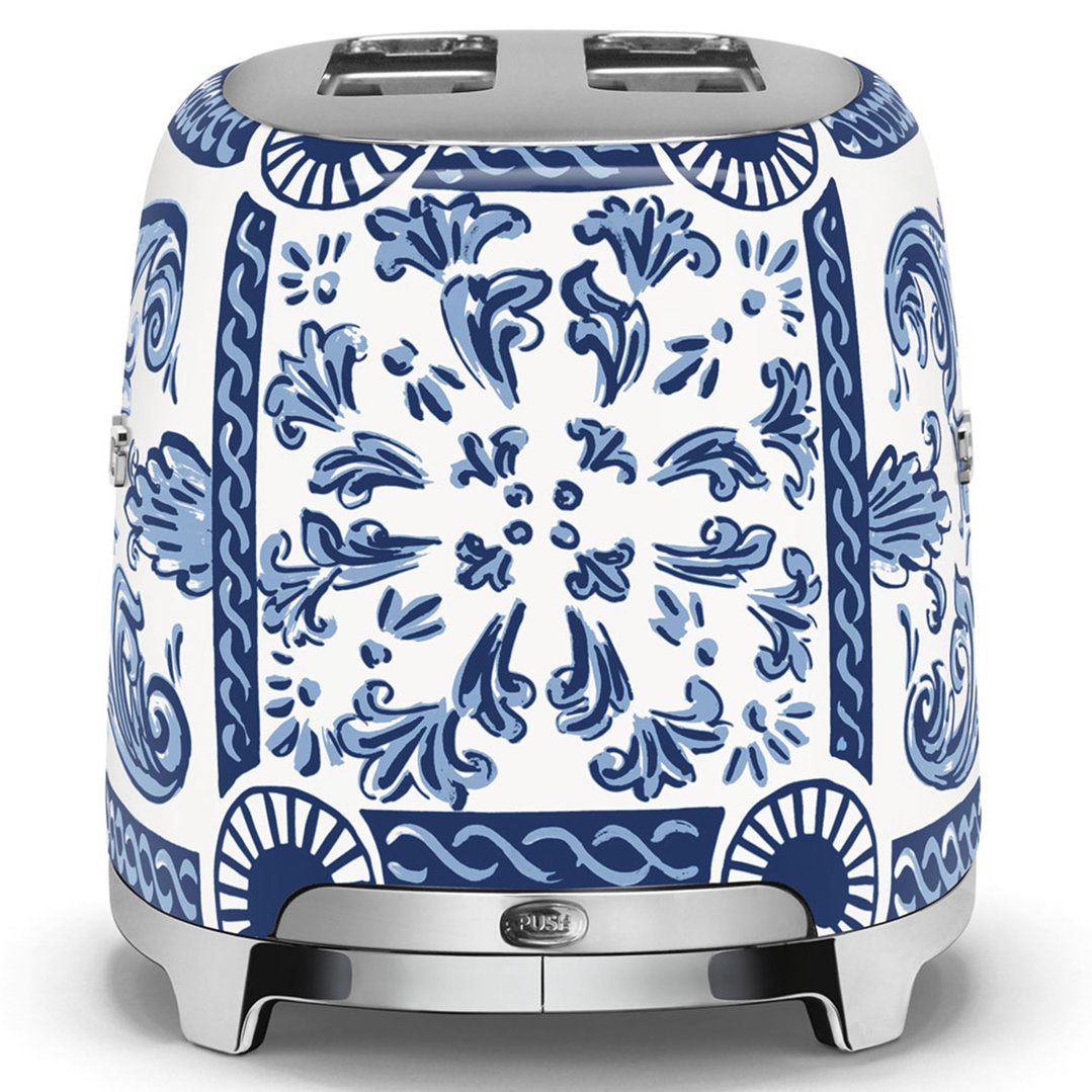 50's Style Dolce & Gabbana 2 Slice Toaster - Blue Mediterraneo ...
