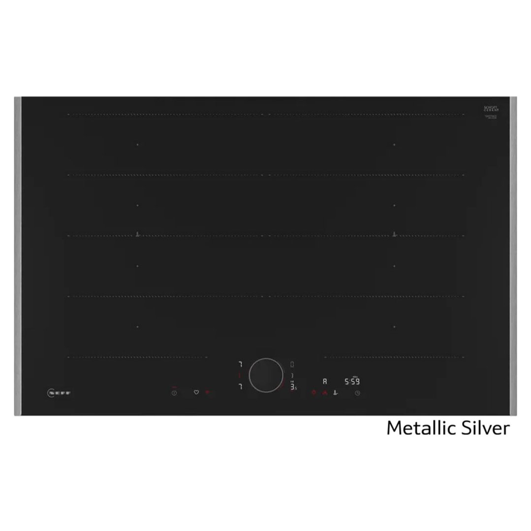 NEFF Flex Induction Cooktop 80cm Flex Design Metallic Silver T68YYY4C0H ...
