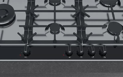 NEFF 90cm Gas Cooktop Stainless steel T-29DA79N0A - Signature Appliances