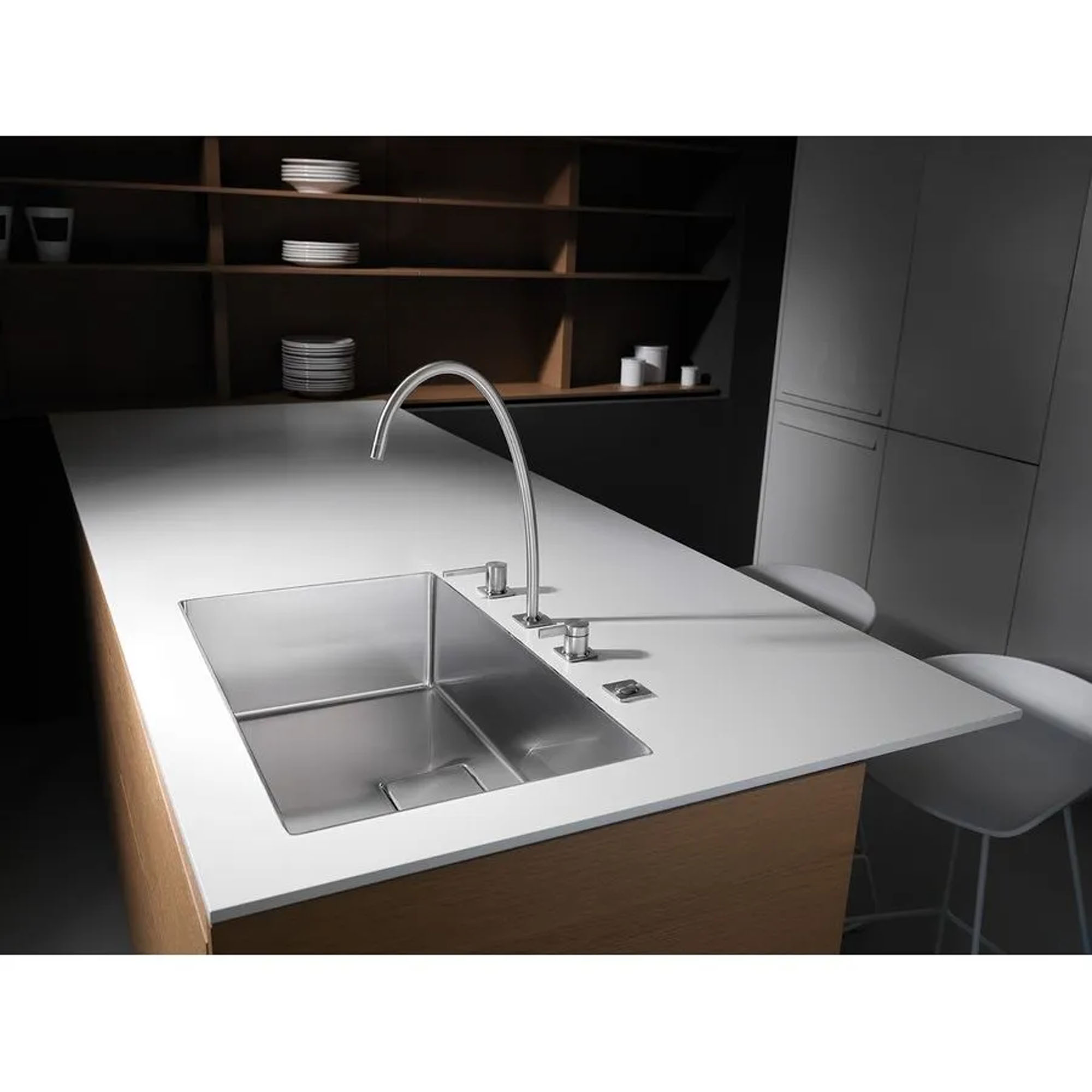 ERA Kitchen Swivel Tap 2 Hole Gravity Spout 10392024700 - Signature ...