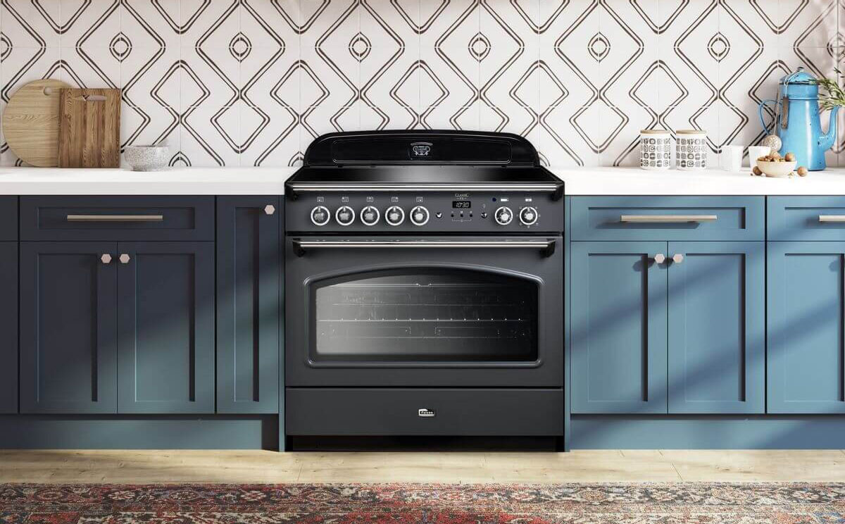 Falcon Classic FX 90cm Induction Range Cooker Slate/Chrome CLA90FXEISL/CH - Signature Appliances